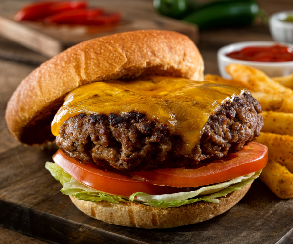 BBQ cheeseburgers | Blue Rhino