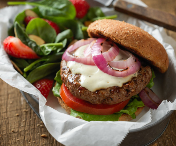 Grilled Ranch Burgers Recipe | Blue Rhino Propane