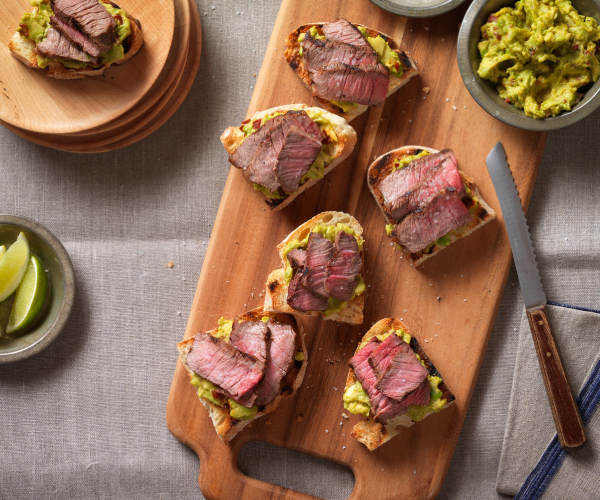 Asian Steak & Avocado Appetizer | Blue Rhino