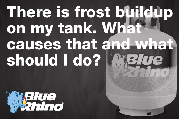 What causes frost build up and what should I do? | Blue Rhino