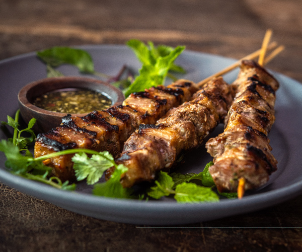Mu Ping Grilled Pork Skewers Recipe | Blue Rhino