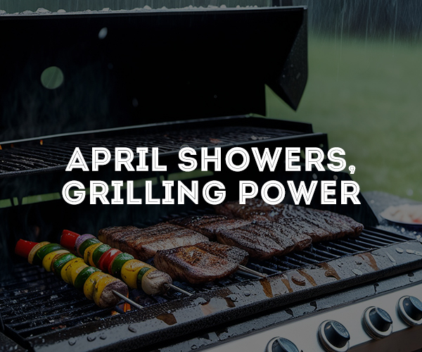 April Showers, Grilling Power | Blue Rhino