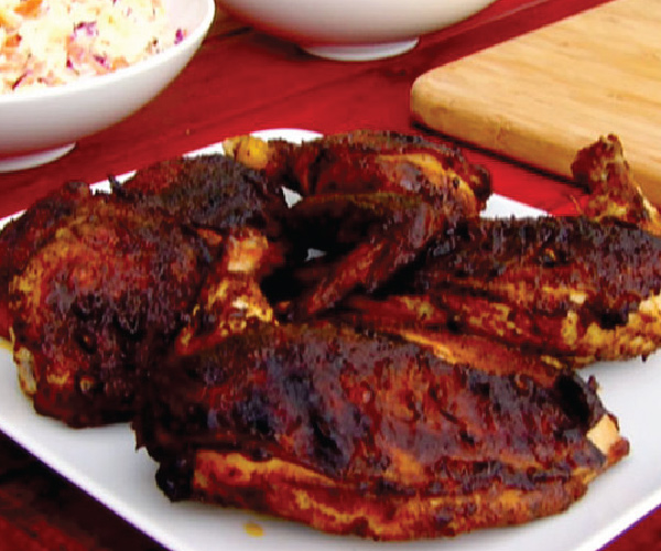 Catalan Grilled Chicken Leg Quarters Recipe | Blue Rhino