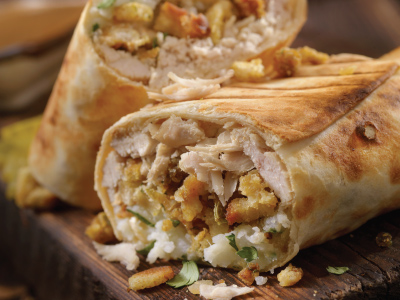 Leftover Turkey Wrap Recipe | Blue Rhino