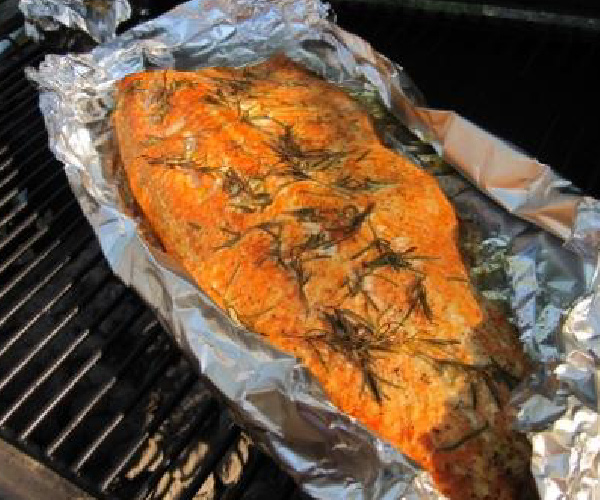 Smoked Rosemary Salmon Recipe | Blue Rhino