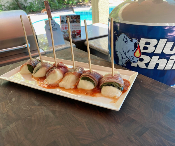 Prosciutto Wrapped Mozzarella Cheese Recipe | Blue Rhino