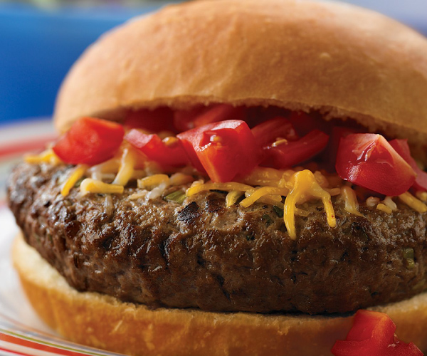 Southwest cheeseburgers | Blue Rhino